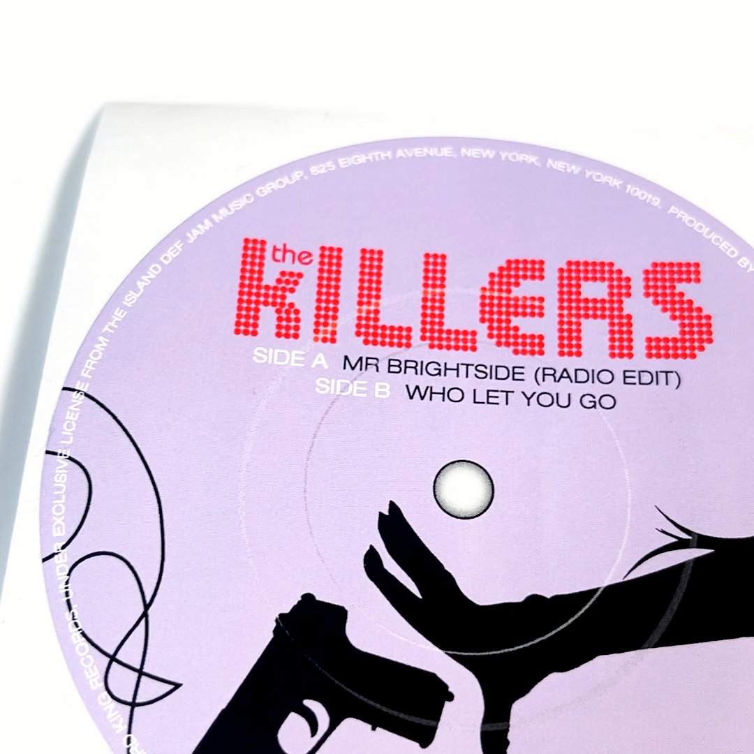 The Killers. Repro record label sticker. Mr Brightside | eBay UK