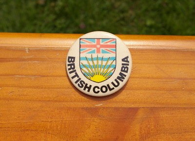 British Columbia 2 1/4" Lapel Pin Pinback Button | eBay