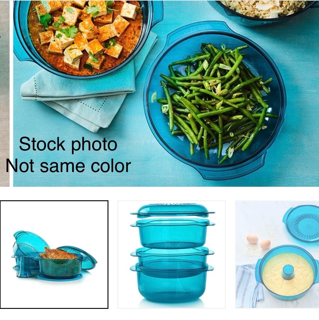 Tupperware Stack Cooker System/Indigo multiple pieces | eBay