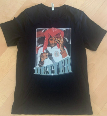 DEXTER MOTIF LARGE MENS TSHIRT. OHMAN GODDAMN. | eBay