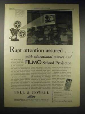 1929 Bell & Howell Filmo 57-E School Projector Ad | eBay