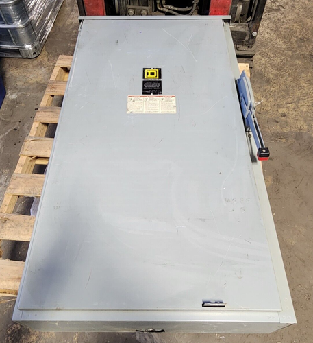😎 SQUARE D 400 AMP FUSED SAFETY SWITCH 600 VAC 350 HP 3 PHASE H365R | eBay
