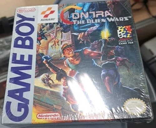 Contra: The Alien Wars (Nintendo Gameboy, 1989) Authentic New Sealed | eBay