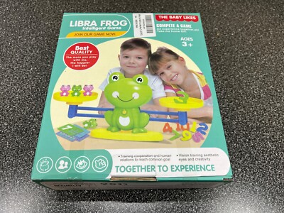 Libra Frog Educational Intelligent Game 3yr+ Numbers Counting Scale ...