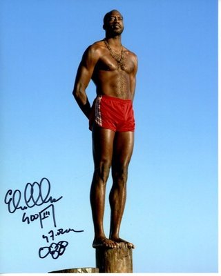 EDWIN MOSES signed autographed 8x10 OLYMPIC TRACK & FIELD photo | eBay
