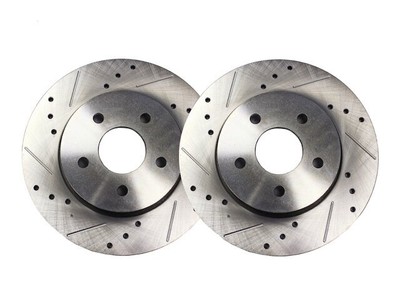 Brake Rotor Set For Crossfire C280 C320 CLK320 CLK430 E300 E320 E430 ...