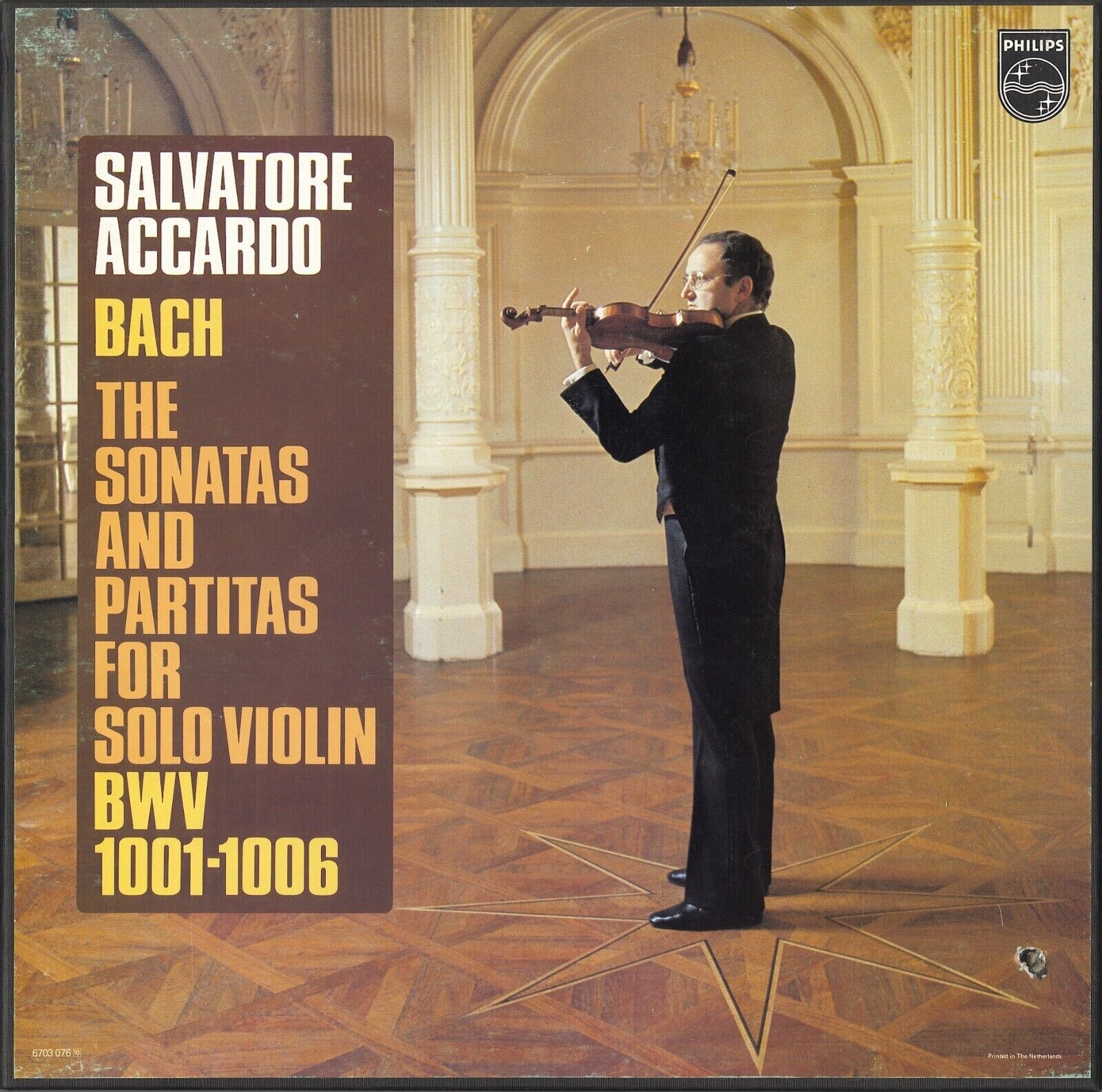 Salvatore Accardo "Bach: Sonatas & Partitas for Solo Violin" Philips 3 ...