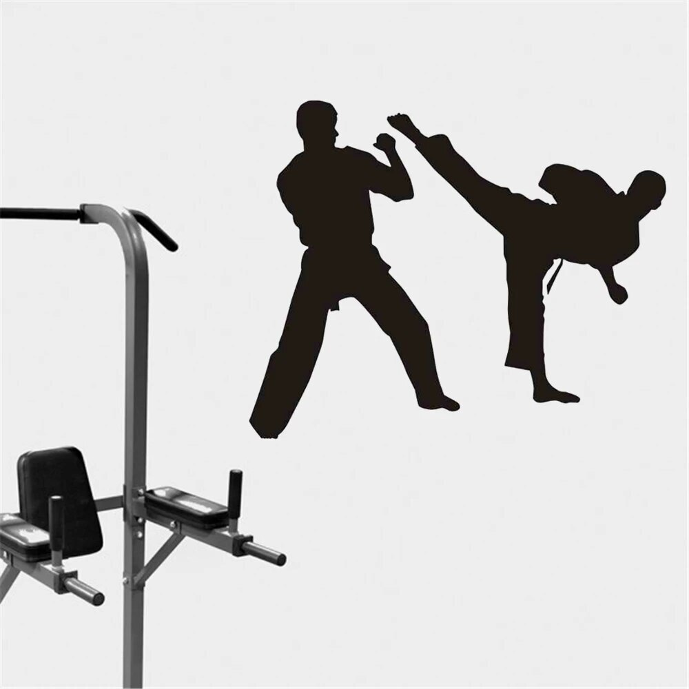 Boxing Club Taekwondo Karate Sticker Kick Play Car Decal Free Combat ...