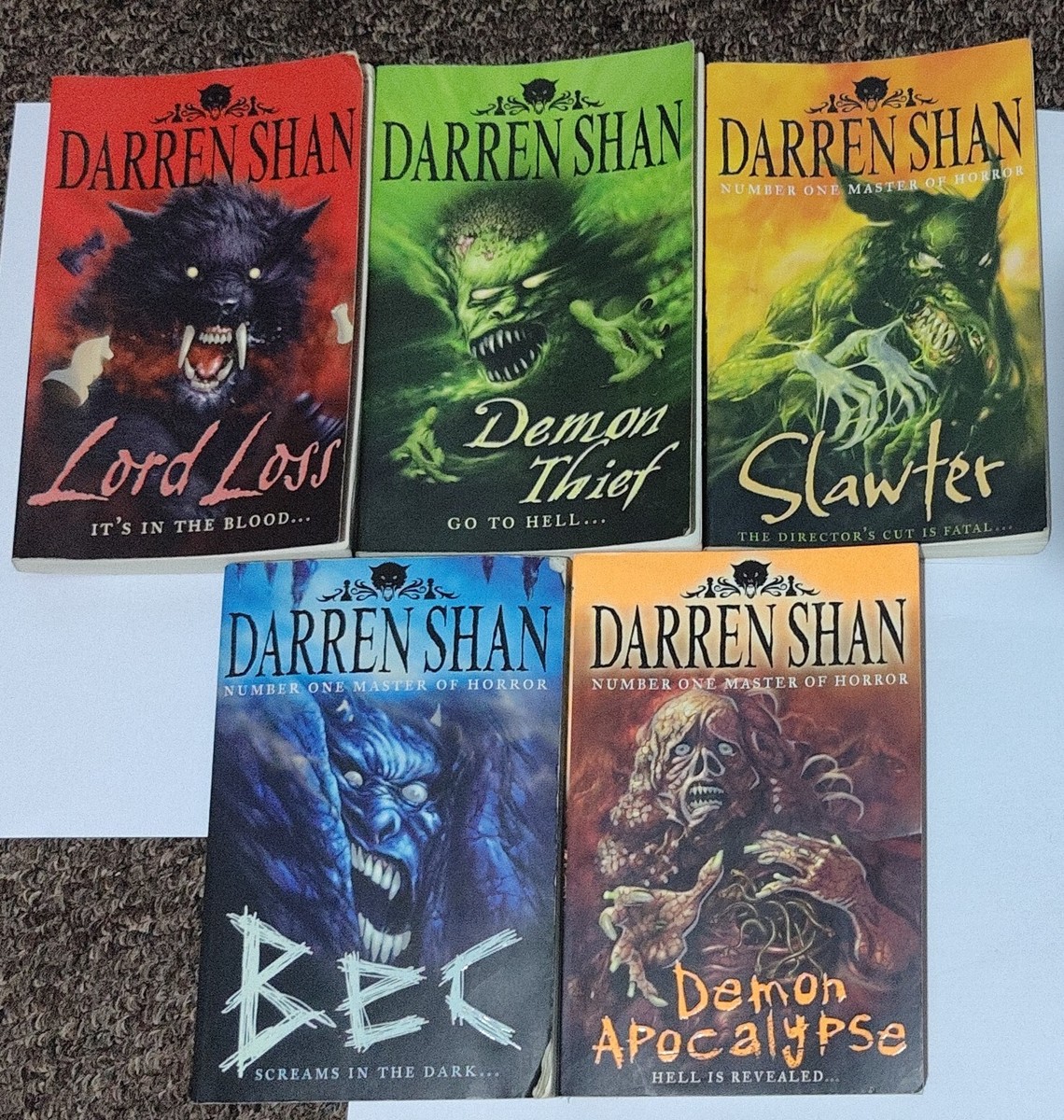 Demonata Book Series