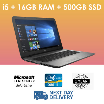 Generic Fast Cheap Intel Core i5 7th Gen Windows 10 16GB RAM 500GB SSD ...