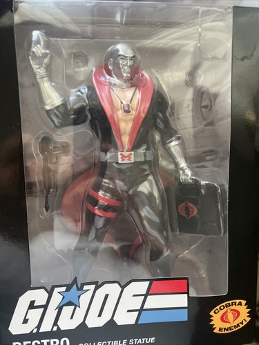 G.I. Joe Destro Statue PCS Cobra Figure 1/8 701575417780 | eBay