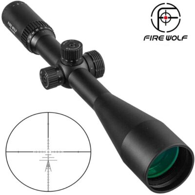 8-32X56 Rifle Scope Side Optics Focus Hunting Gun Scopes Sniper ...