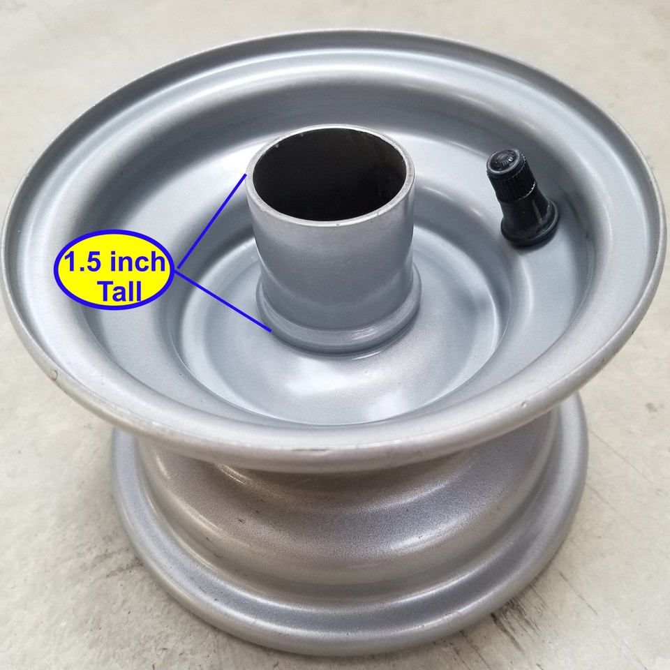 TWO 5 inch diameter RIMs WHEEL for Zero Turn Riding Mower Deck 5x3 use ...