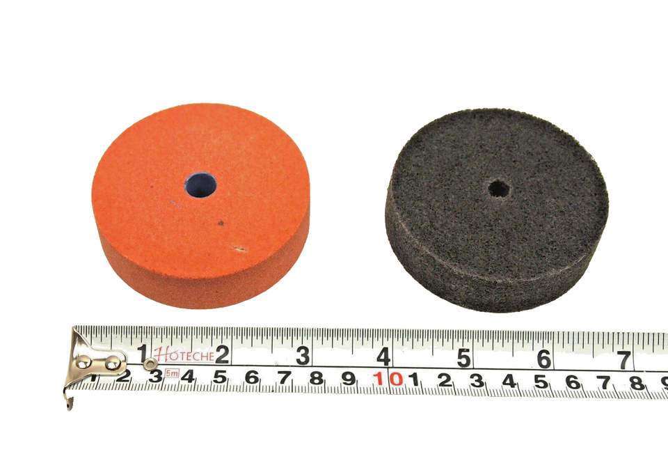 Hoteche 2pc 3" Grinding Polishing Wheel Set For 3" Mini Bench Grinder ...