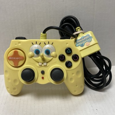 Spongebob Squarepants Nickelodeon Playstation 2 PS2 Controller Gamepad ...