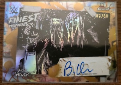 2025 WWE TOPPS FINEST UNCLE HOWDY AUTOGRAPHED FINEST MOMENTS /50 | eBay