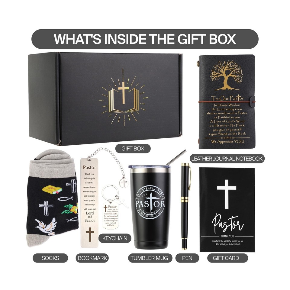 Pastor Appreciation Gifts for Men Christian Pastor Gifts Unique Pastor ...