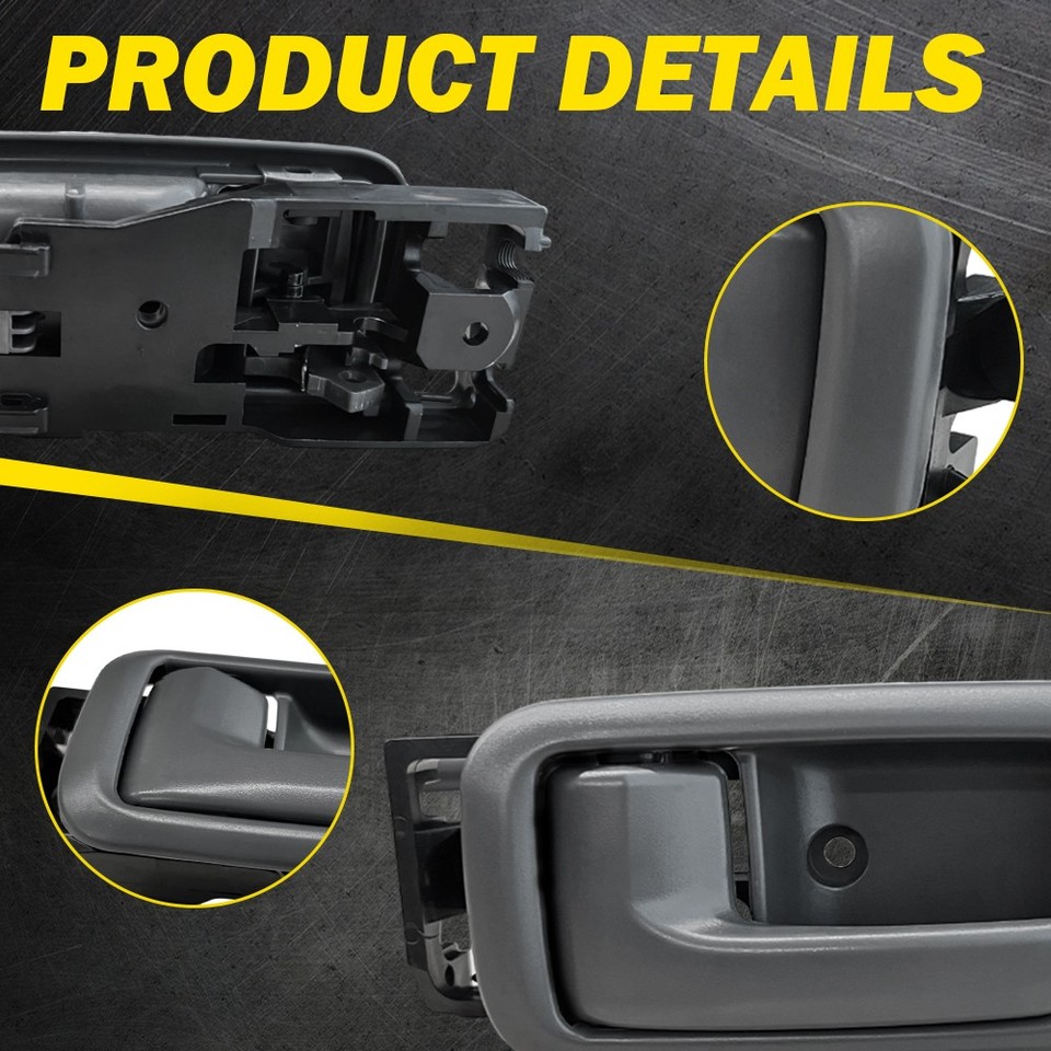 Interior Door Handle Trim Rear Left&Right Fit For 2000-2006 Toyota ...