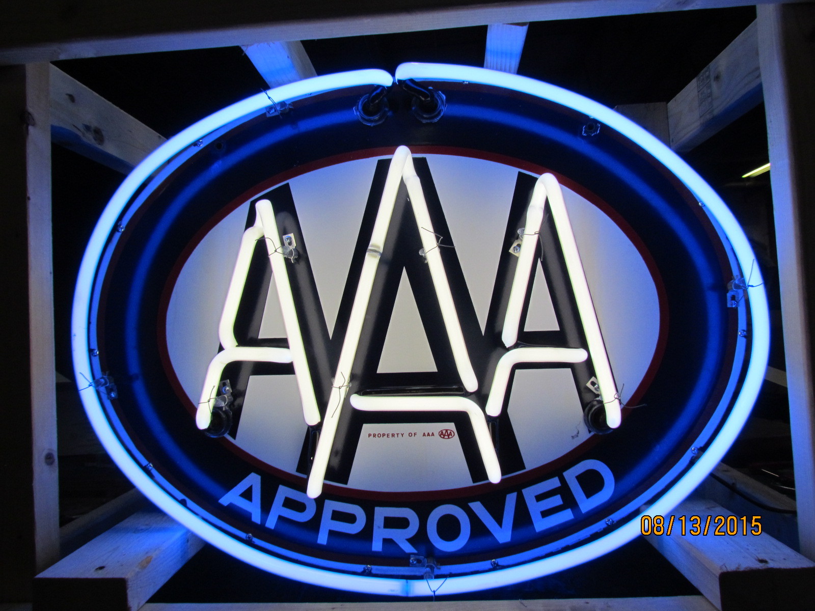 New AAA Approved Double-Sided Porcelain Neon Sign 30"W x 24"H | eBay
