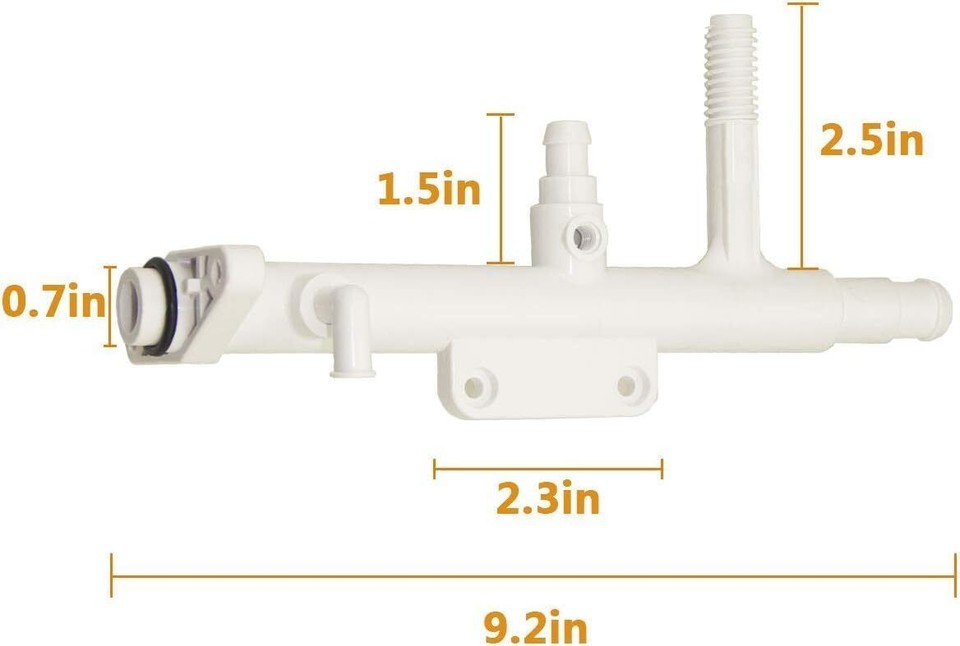 280 Pool Cleaner Feed Pipe K30 w/ Adjust Screw B20 For Polaris 280 Pool ...