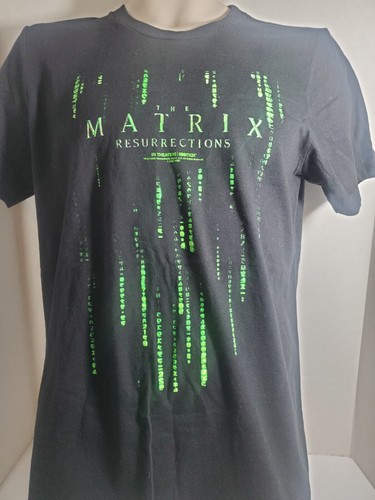 Matrix Resurrections T-shirt Black Size Medium M | eBay
