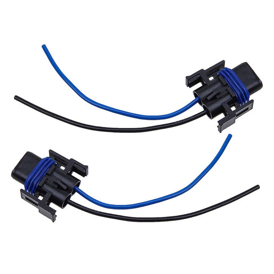 H11 H9 H8 Headlight Fog Lamp Female Adapter Wiring Harness Socket Line ...