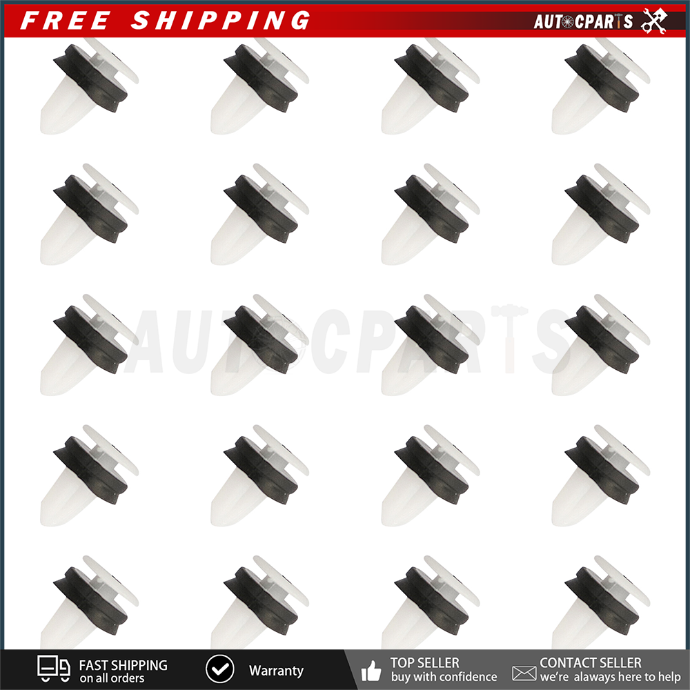 20X Side Molding Clips Trim Panel For Ford Transit Land Rover Range ...
