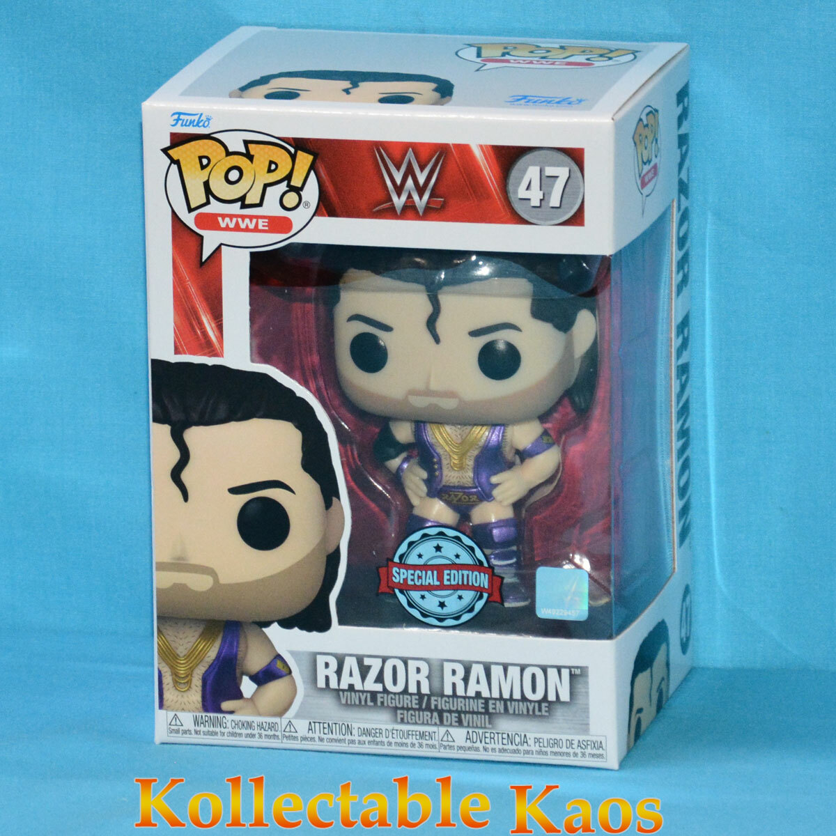 WWE - Razor Ramon (Purple) Pop! Vinyl Figure (RS) #47 | eBay Australia