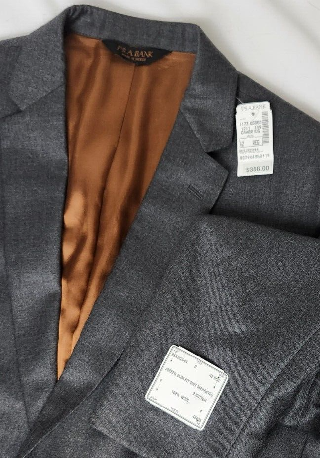 Joseph A. Bank Slim Fit Suit Jacket Men's Size 42 Reg | eBay