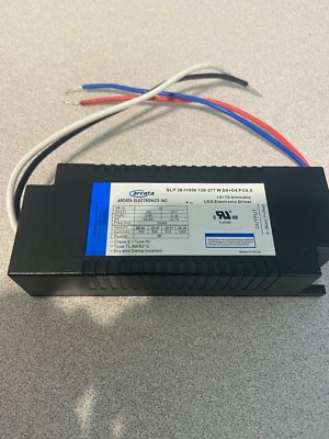 Arcata LE+TE Dimmable LED Electronic Driver SLP 38-I1050 120-277 W D0 ...