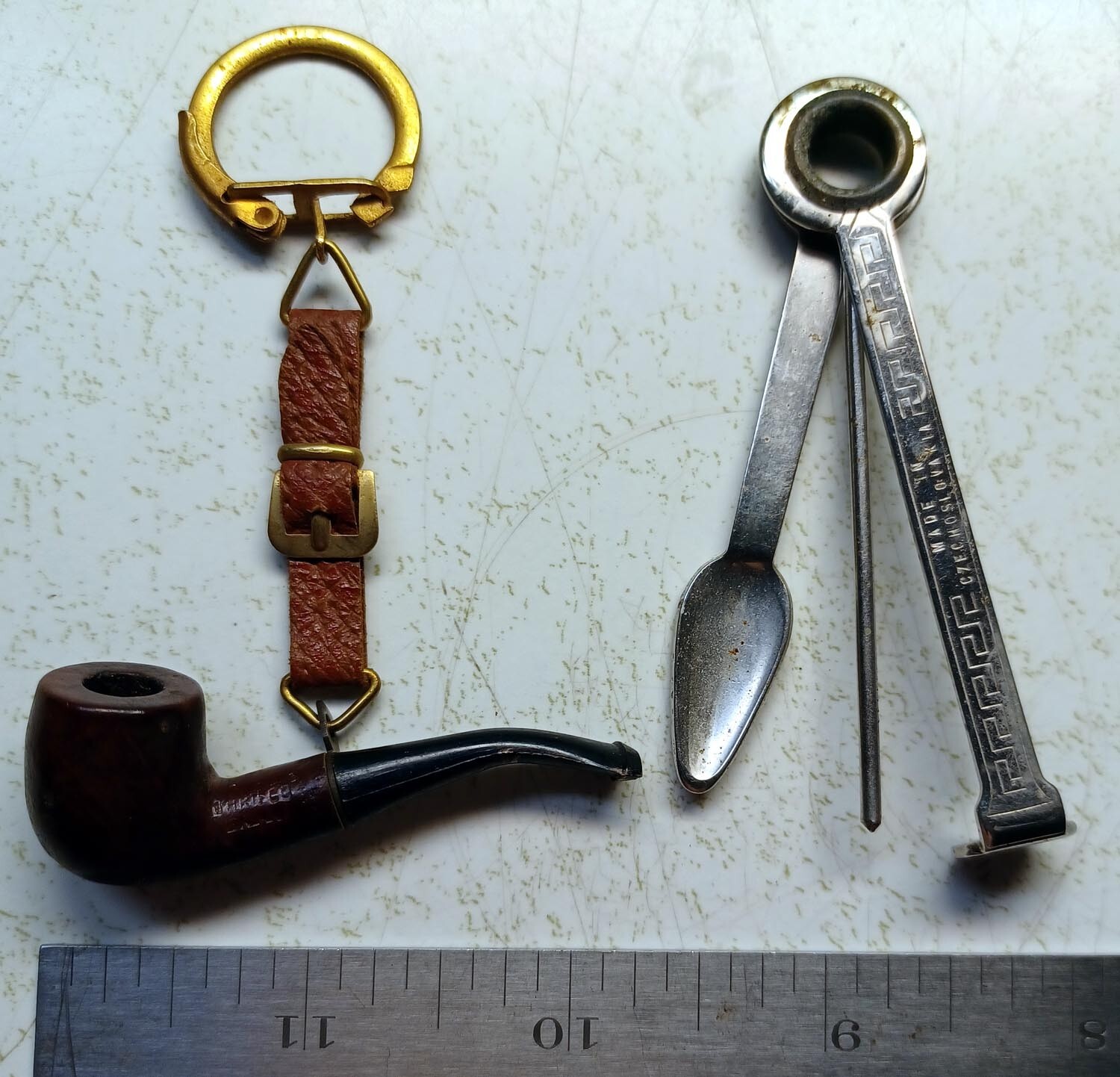 Pipe tool and Briar pipe keychain | eBay
