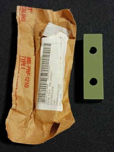 FSCM 13018 SPACER PLATE NSN 5365-01-359-9406 NEW | eBay