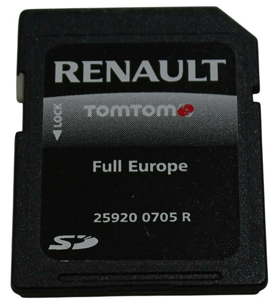 Tom Tom 259200705R Navigation Sat Nav SD Card for Renault | Acquisti ...