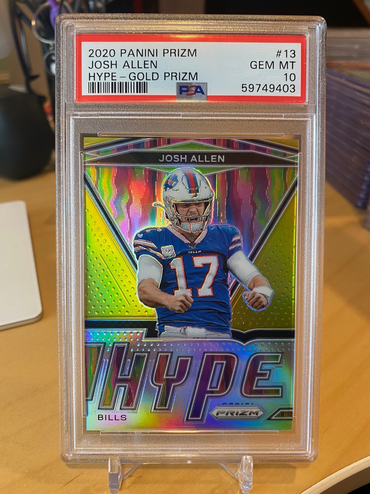 2020 Panini Prizm - Hype Gold Prizm #13 Josh Allen /10 for sale online ...