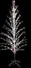 72" LIGHTED CASCADE OUTDOOR CHRISTMAS TREE CLEAR OR MULTI COLORED ...