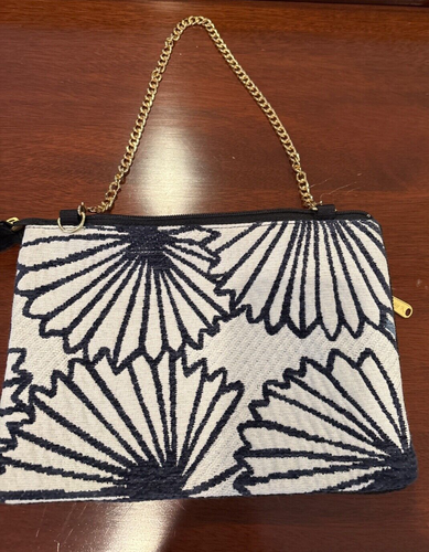 Danny K Purse Beverly Hills Made in USA Blue and White Classic | eBay