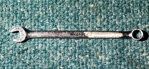 Snap-on USA OEX080 1/4", 12-Point Combination Wrench! Grind Mark ...