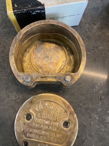 Vintage Hanau Dental Denture Brass Flask Press Upper Lower Molds ...