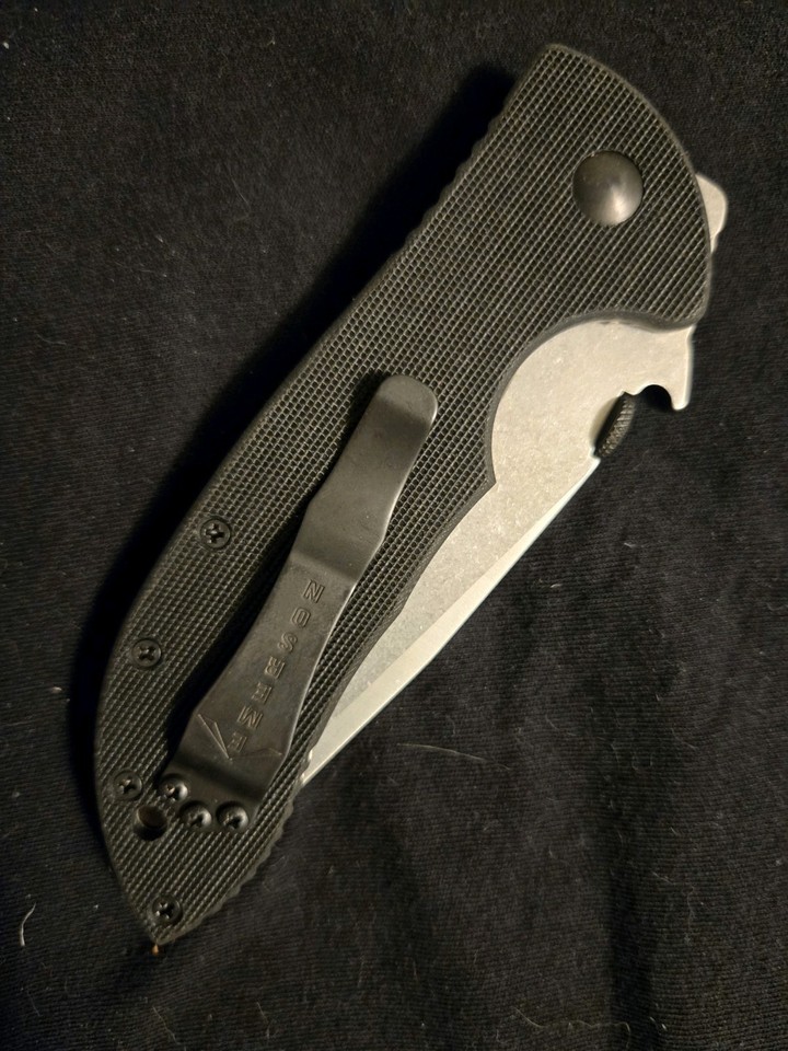 Emerson Commander SF Tactical Folding Knife Black G10 Handle | eBay