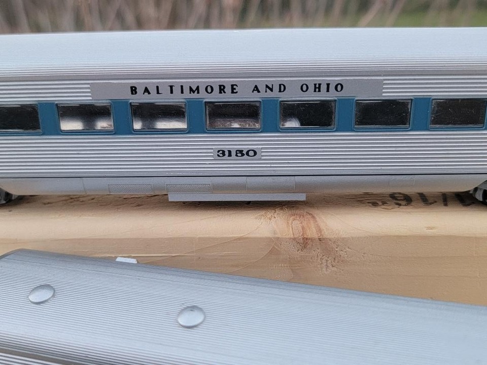 5 HO BALTIMORE & OHIO CORRUGATED SIDE STREAMLINED PASSENGER CARS | eBay