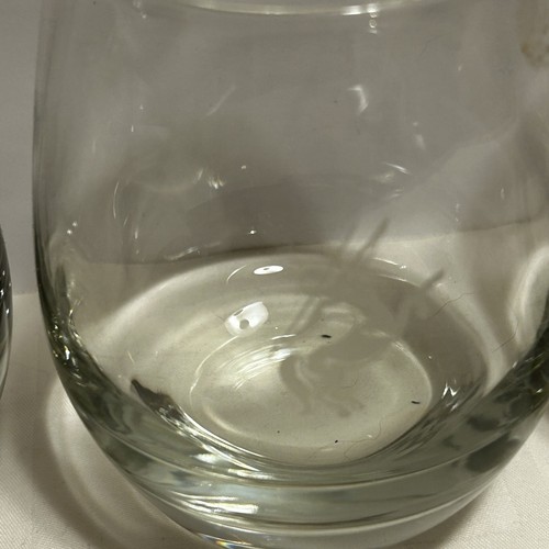 Remy Martin Stemless Etched Glass Wine Congac 12 Fl Oz Drinking Glass ...