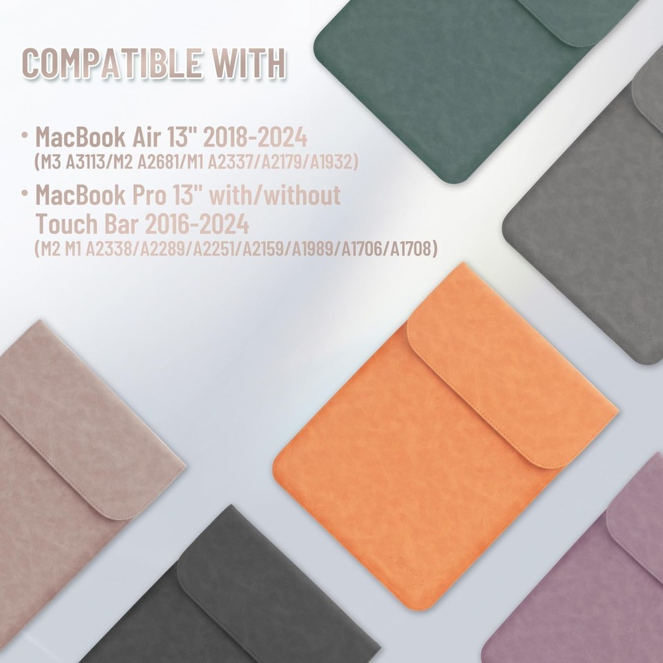 Allinside 13 inch Laptop Sleeve Case for with MacBook Air 13 2018–2025 ...