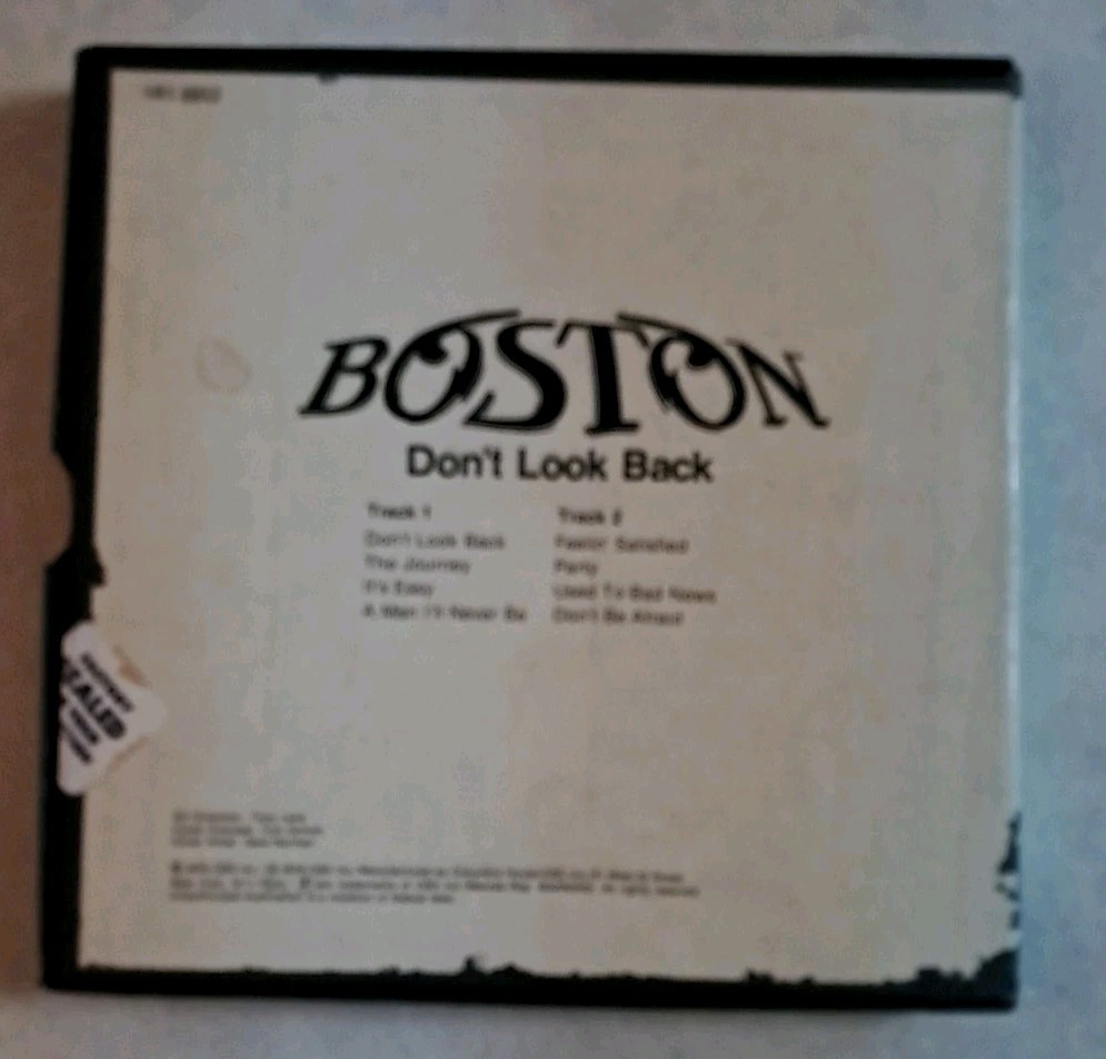 Boston Don't Look Back Reel to Reel 3 3/4 IPS 1978 Classic Rock | eBay