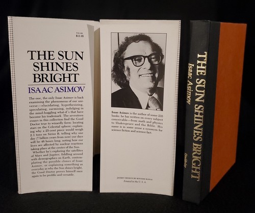 Isaac ASIMOV / THE SUN SHINES BRIGHT stated First Edition 1981 ...