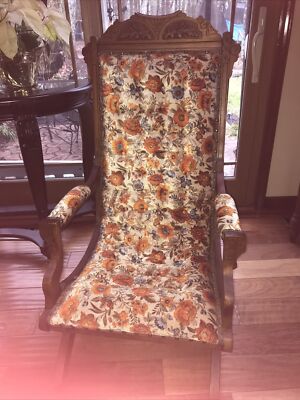 1800-1899 - Eastlake Platform Rocker