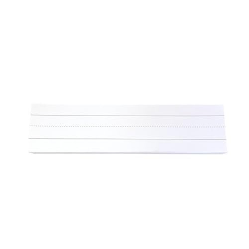 Ruled Sentence Strips Thick Paper - 80lb Cardstock 3 x 12 Inches White ...