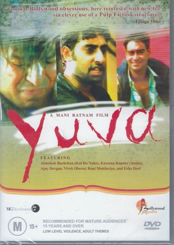 YUVA DVD A Mani Ratnam Film (Region 4) English Subtitles NEW & SEALED ...