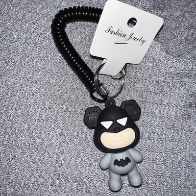 New Batman Rubber Metal Keychain. Free Shipping. | eBay