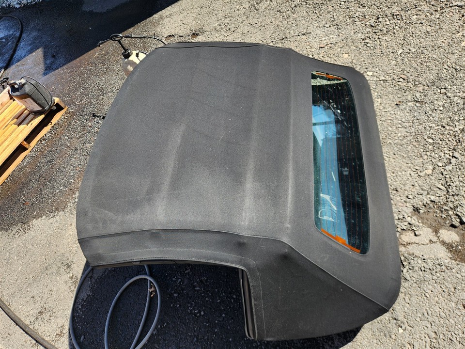 98-04 Corvette C5 Convertible Top Assembly BLACK Complete USED Nice | eBay