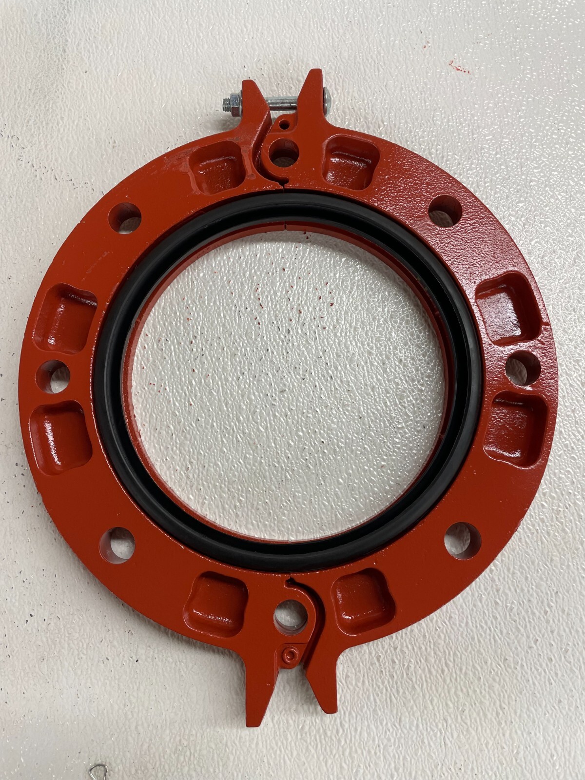 GRUVLOK 7012 8" 125/150 Grooved Pipe Fitting Flange Adapter w/ Gasket ...